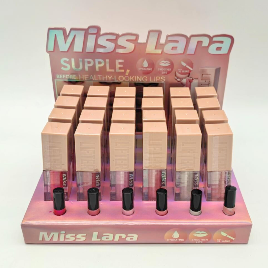 LIP GLOSS CON COLOR, 6 TONOS MISS LARA MS-239*720 - City Fashion